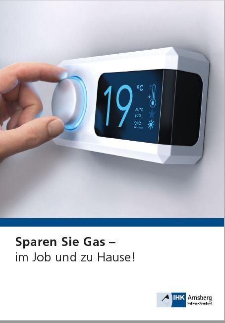 Plakataktion: Gas sparen im Job und zu Hause Plakataktion: Gas sparen im Job und zu Hause